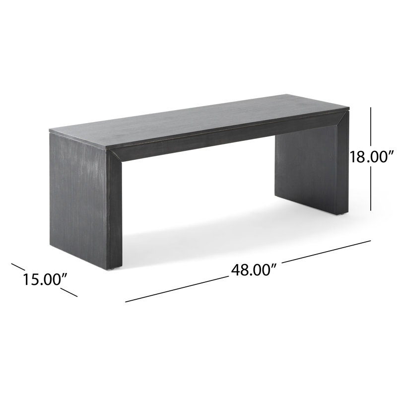 Ebern Designs Channer Bench & Reviews | Wayfair