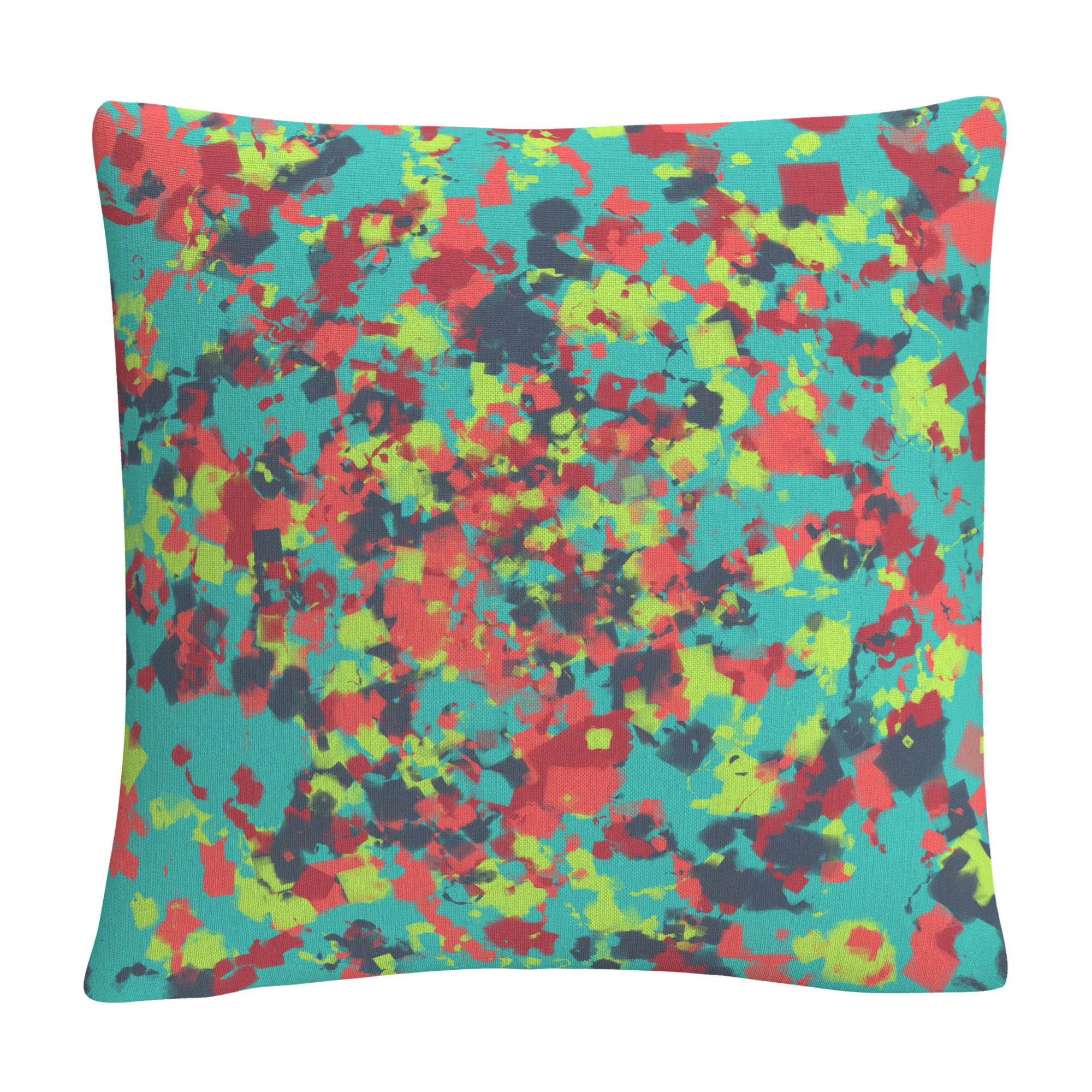 Trademark Fine Art Abstract Sparks Speckled Splatter Decorative Throw ...