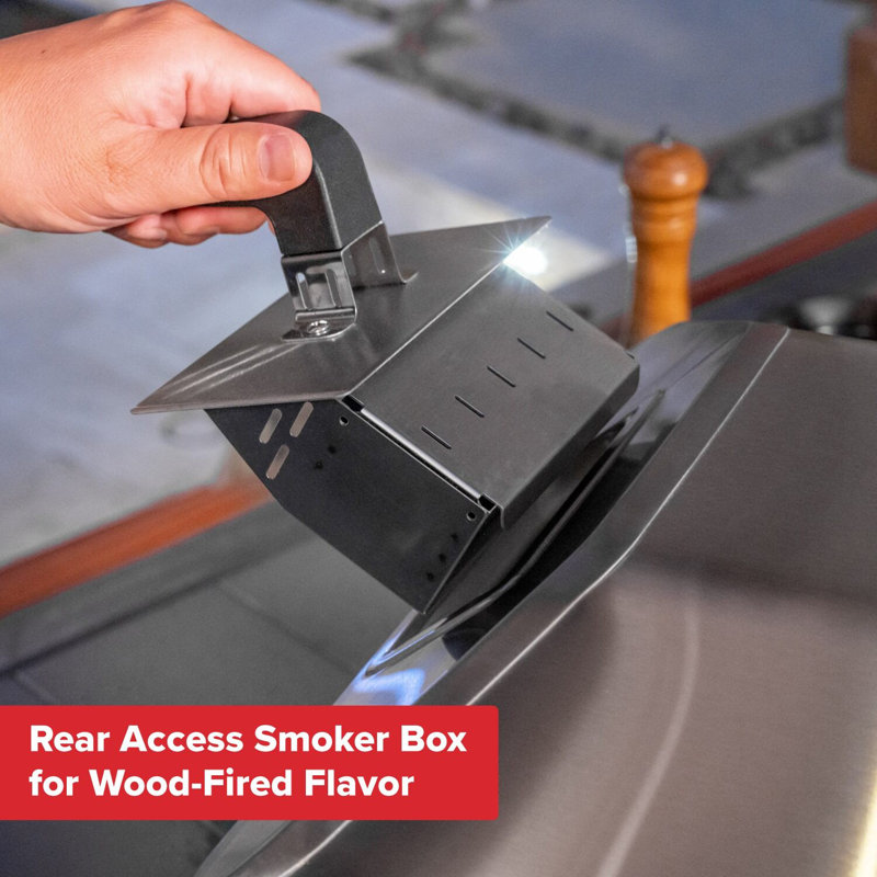 Nexgrill Stainless Steel Countertop Propane Pizza Oven in Sliver/Black ...