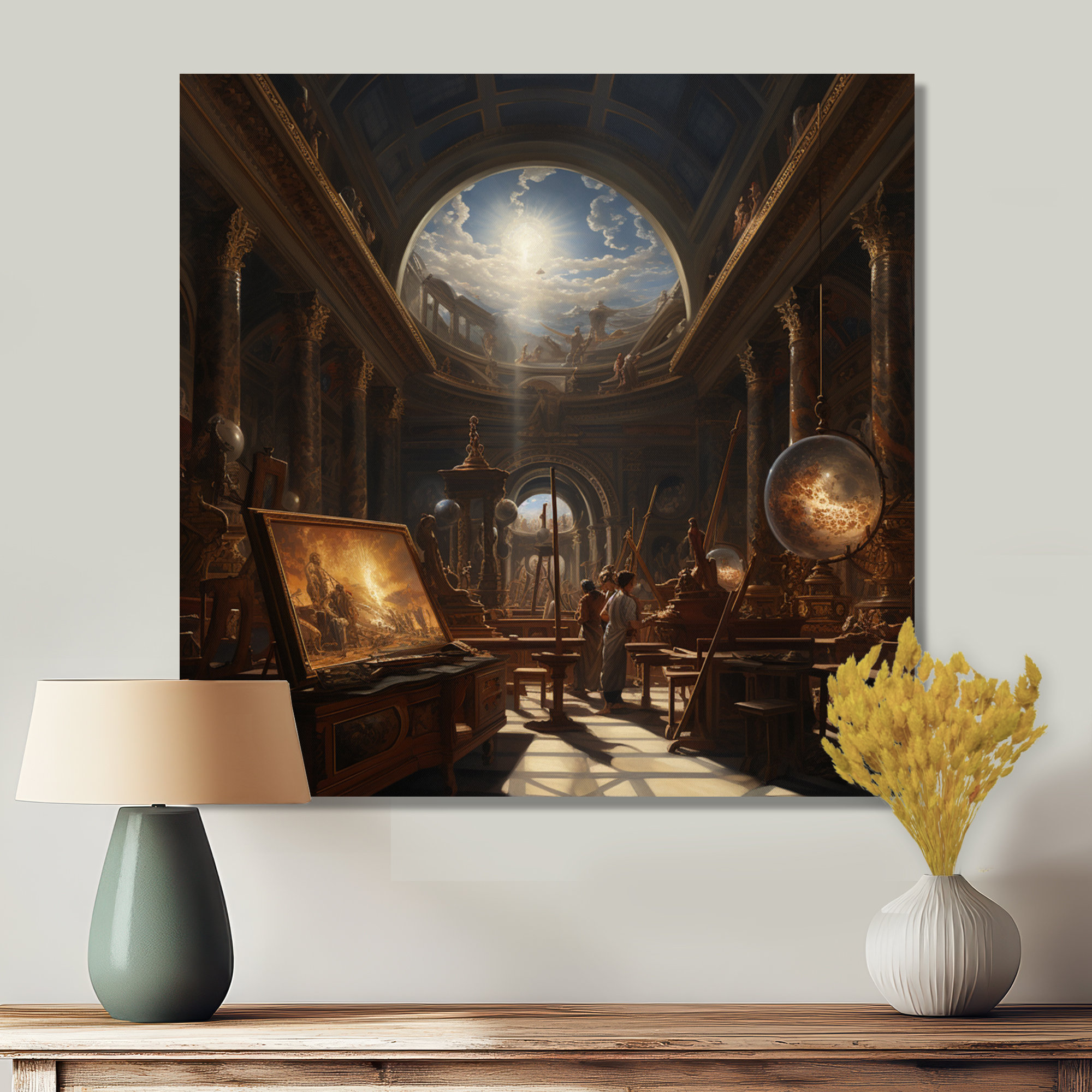 Winston Porter Divine Light Of Wisdom Ancient Library - Religious ...