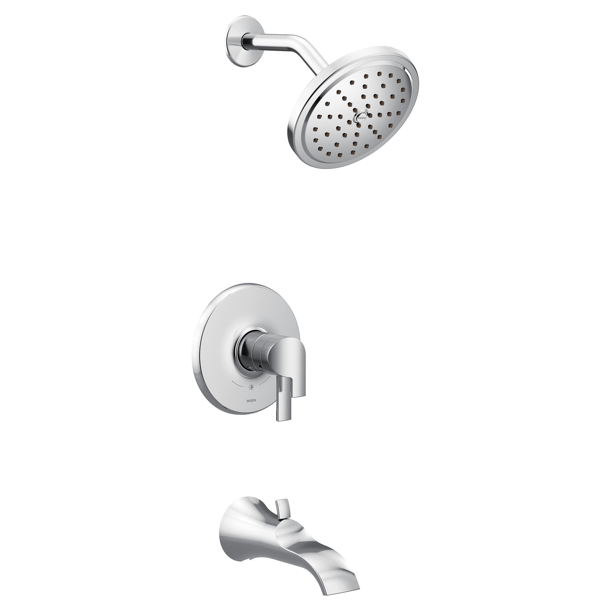 Moen Doux M-CORE 4-Series Eco-Performance Tub And Shower Trim , Valve ...