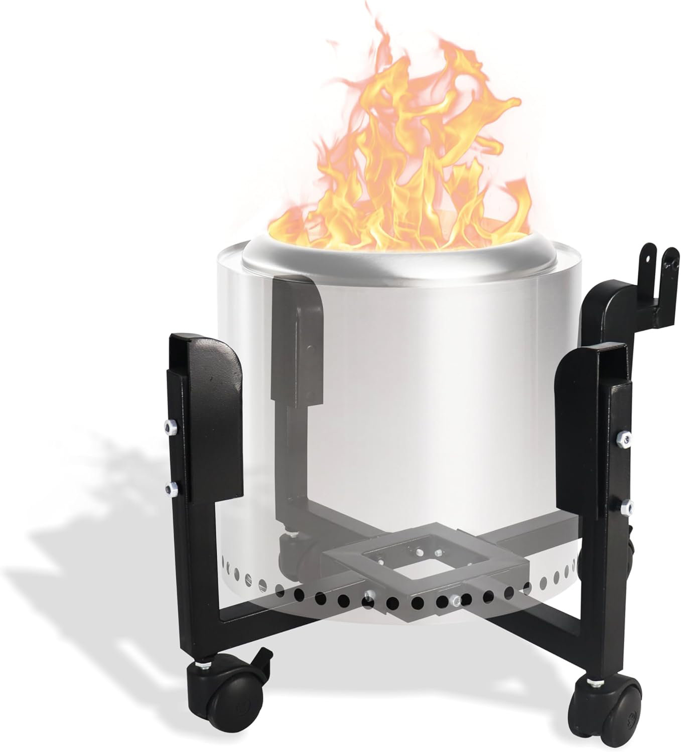 Febtech - Portable Firepit Trolley Stand Compatible With Solo Stove ...