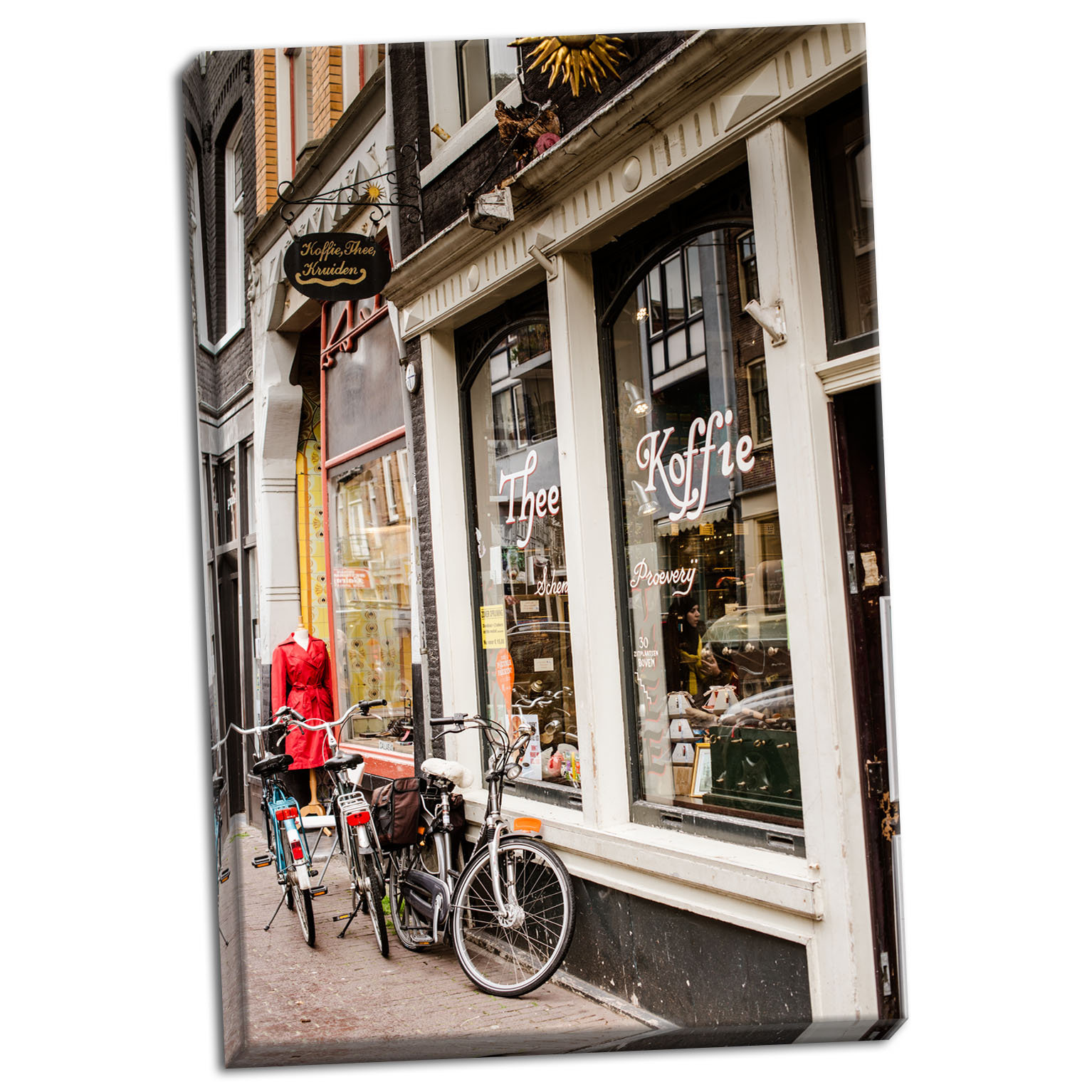Winston Porter 'Amsterdam Storefront' Photographic Print on Wrapped ...