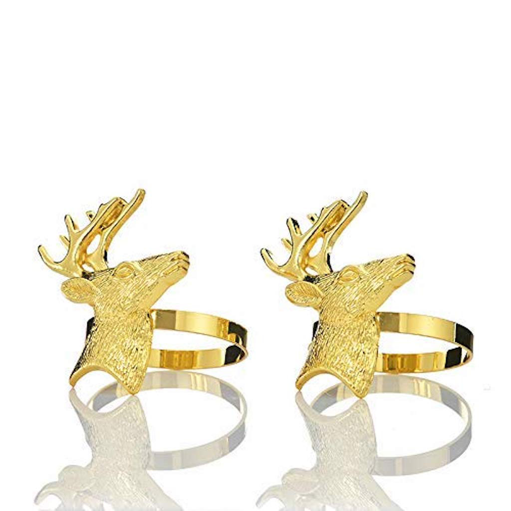 Loon Peak® Reindeer Napkin Ring | Wayfair