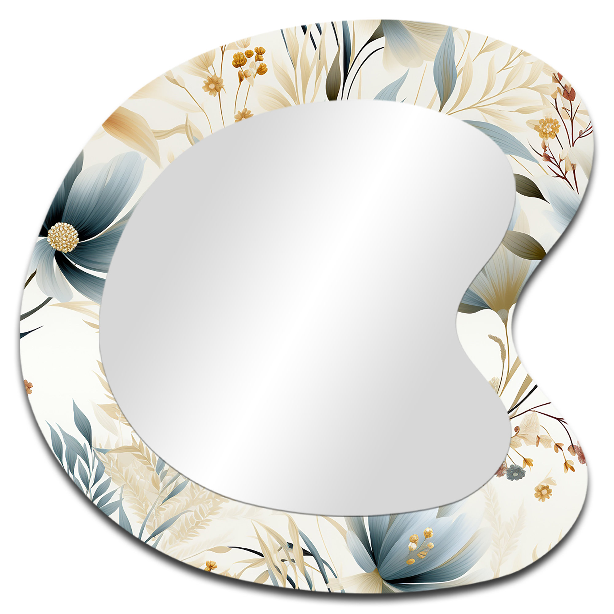 Bungalow Rose Tremont Ethereal Neutrals Ii Boho Pattern - Floral ...