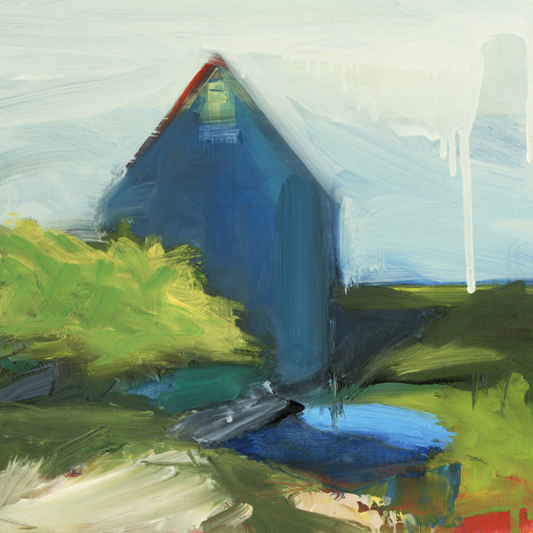 Lillian August Blue Country House' Print on Canvas | Perigold