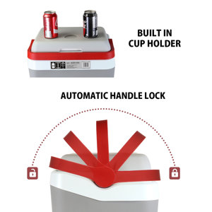 Koolatron Europe Koolatron Ultra Kool Ice Chest Cooler with Carry ...