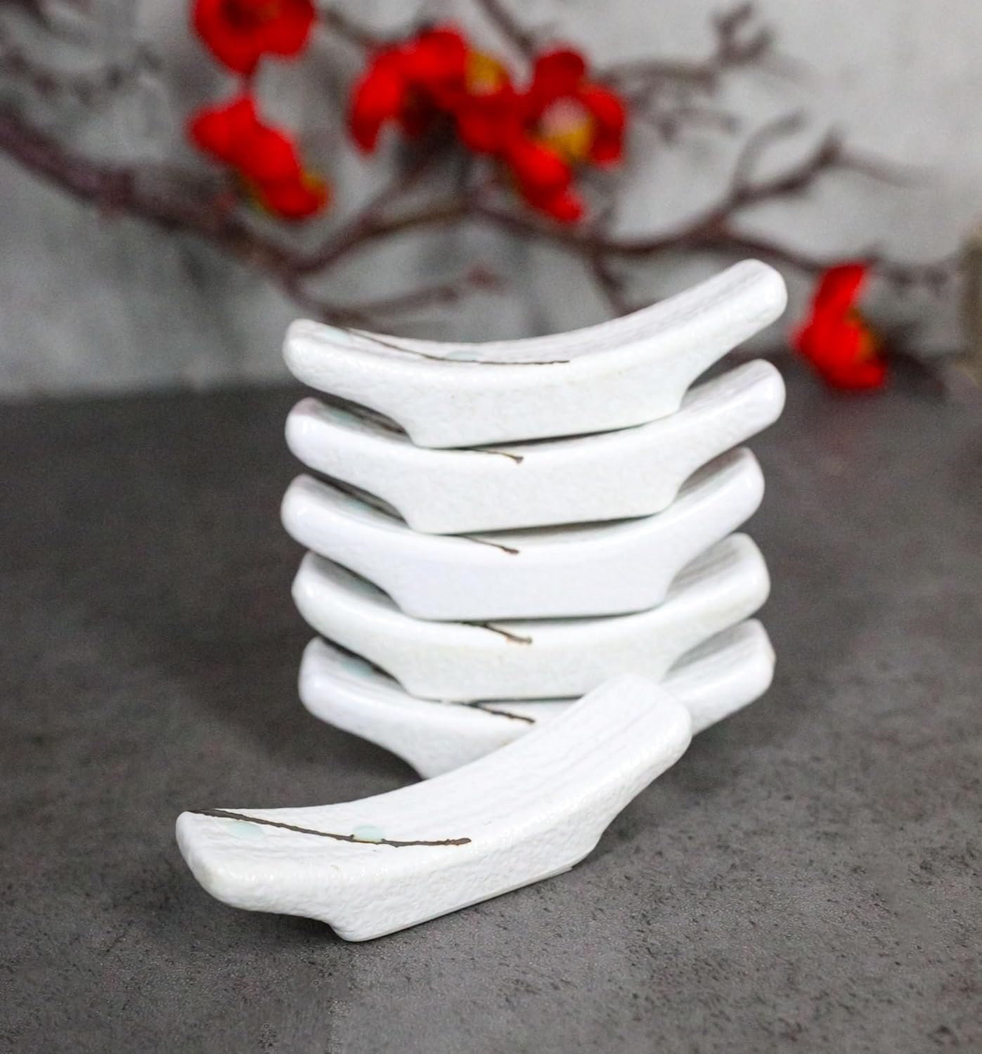 Winston Porter Pack Of 6 Frostflakes Yukino Hana Collection Porcelain ...