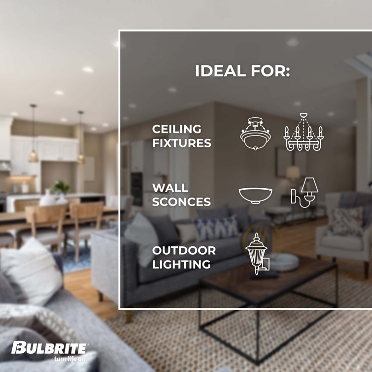 Bulbrite Industries 60 Watt T3 BA15d/Small Bayonet Cap Dimmable 2700K ...