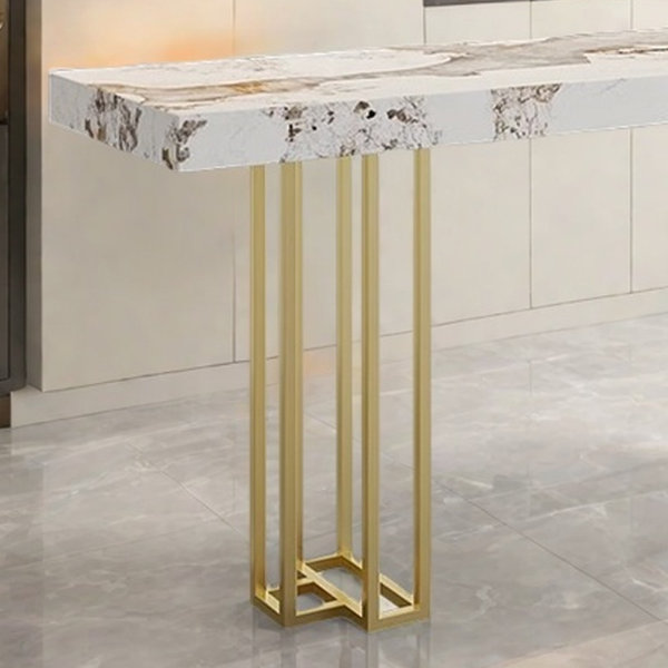 Mercer41 Light luxury leisure one simple bar table | Wayfair