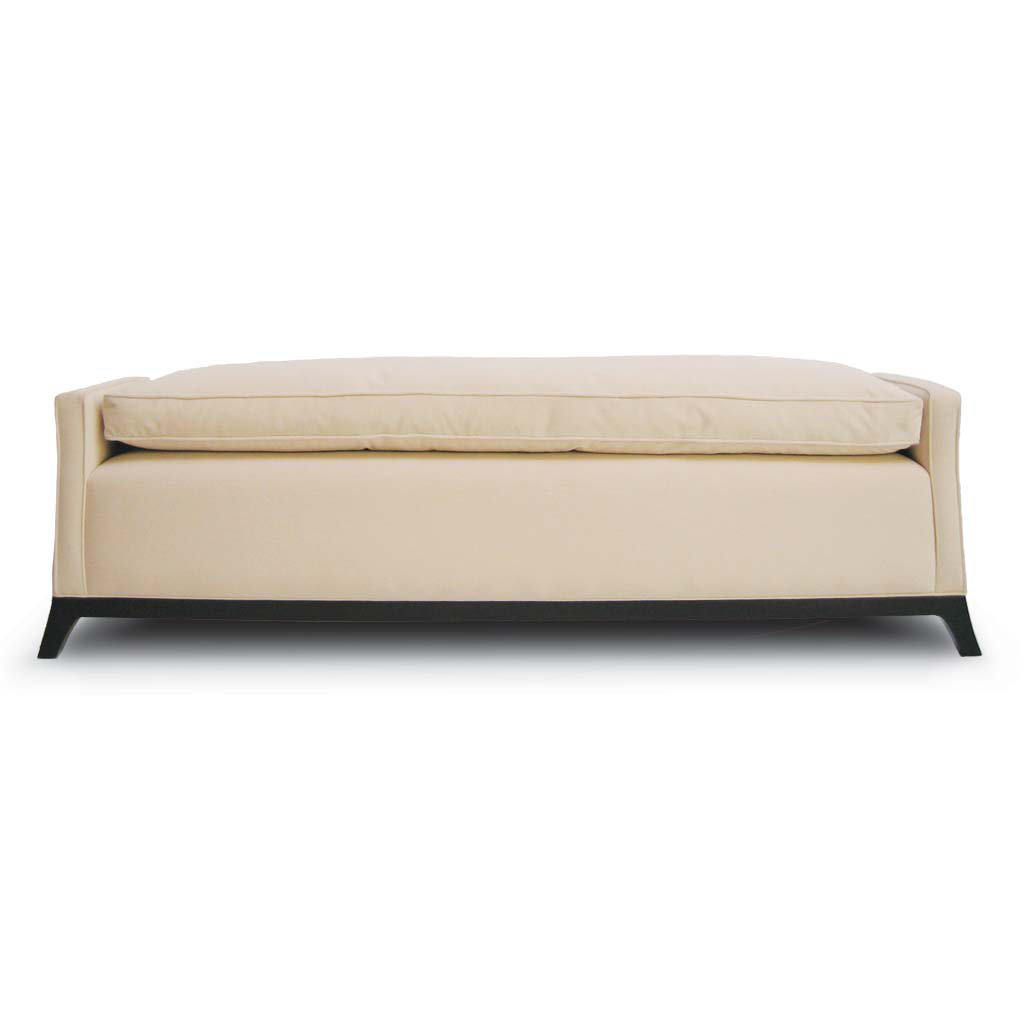 Corrigan Studio Maximus Bench | Color: White | Customizable by Oliver ...