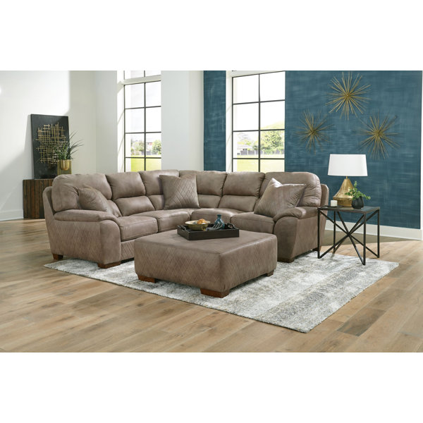 Hokku Designs Erionna 2 - Piece Upholstered Sectional - Wayfair Canada