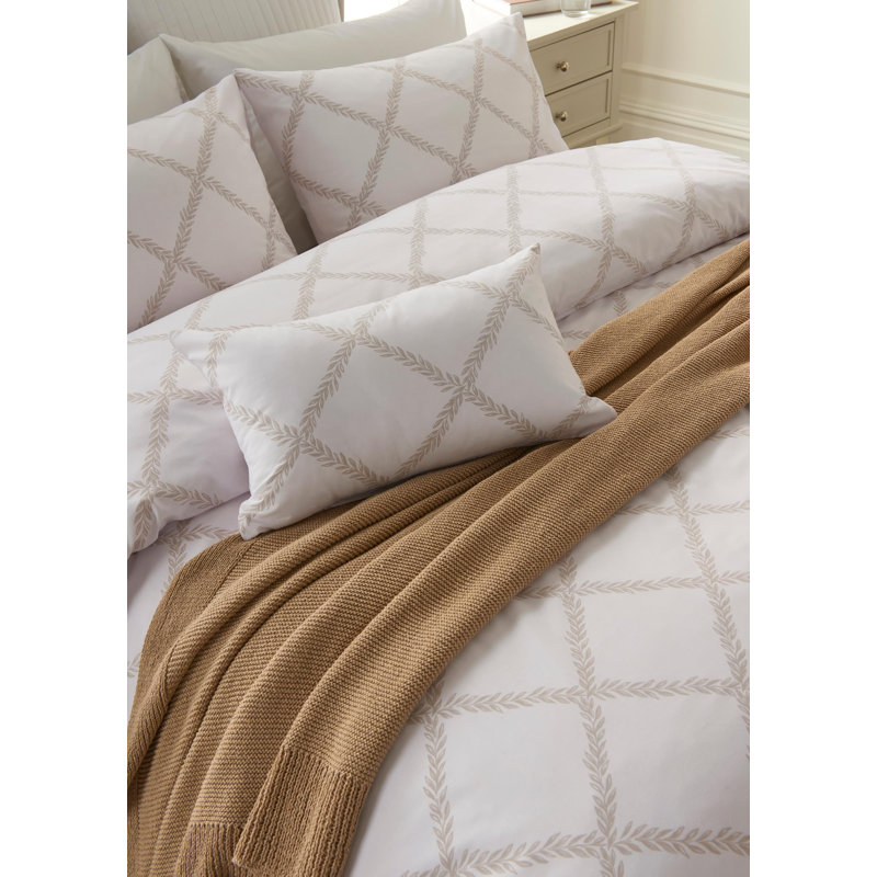 Samantha Faiers Home Laurel Trail Linen Duvet Cover Set- Superking ...