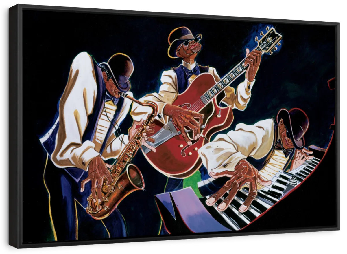 Winston Porter Jamming II Canvas Print | Wayfair