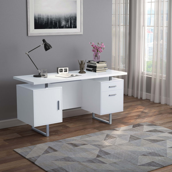 Wade Logan® Ayanah Computer Desk & Reviews | Wayfair