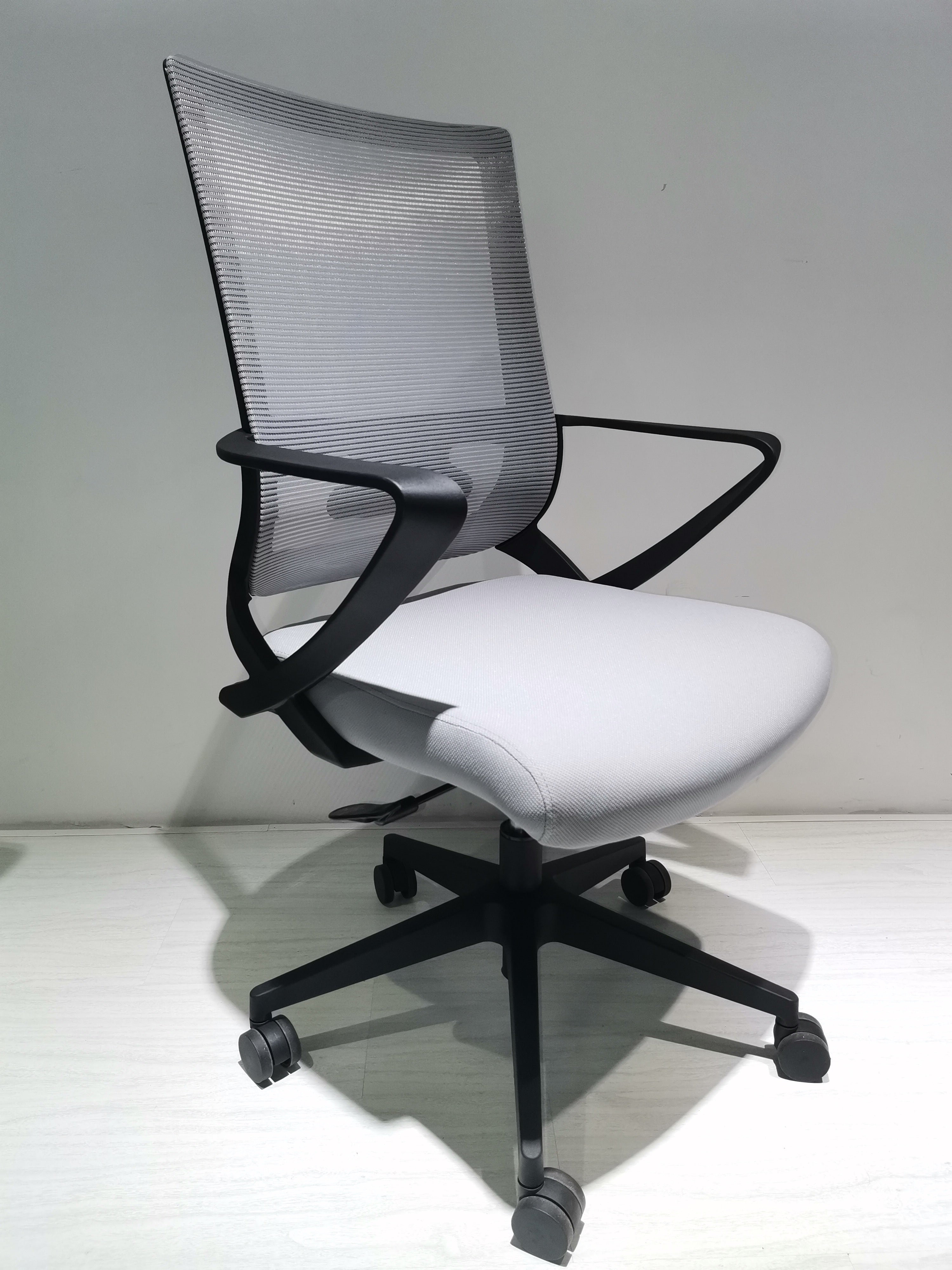 Inbox Zero Albury Medium Back Revolving Ergonomic Office Chair, Black ...