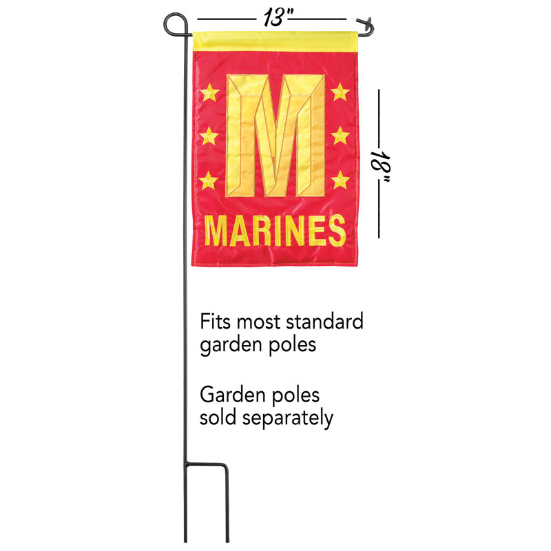 DicksonsInc Double Sided Nylon Garden Flag | Wayfair