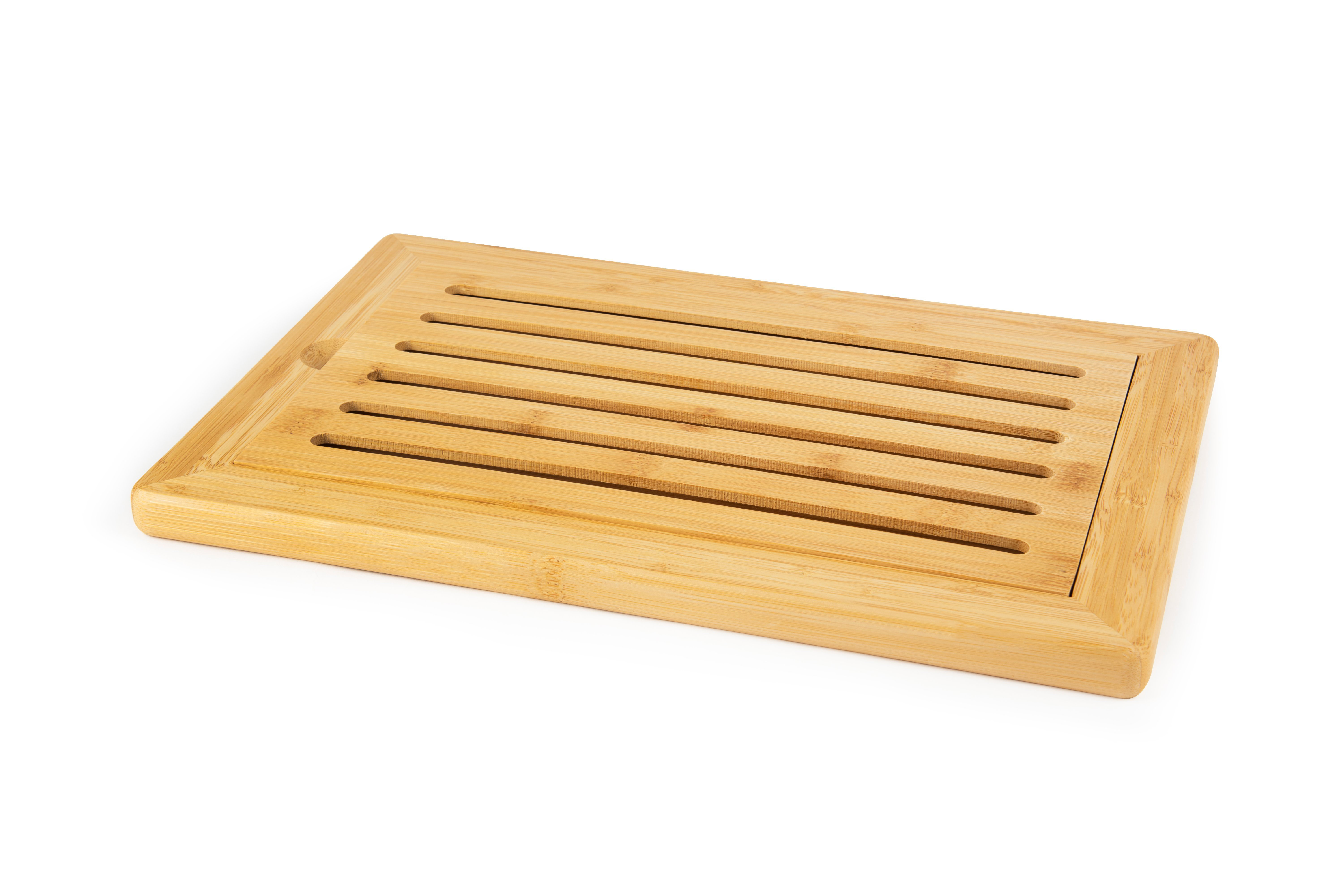 Excelsa chopping board with removable grid Eco Living bamboo 38x25 cm ...