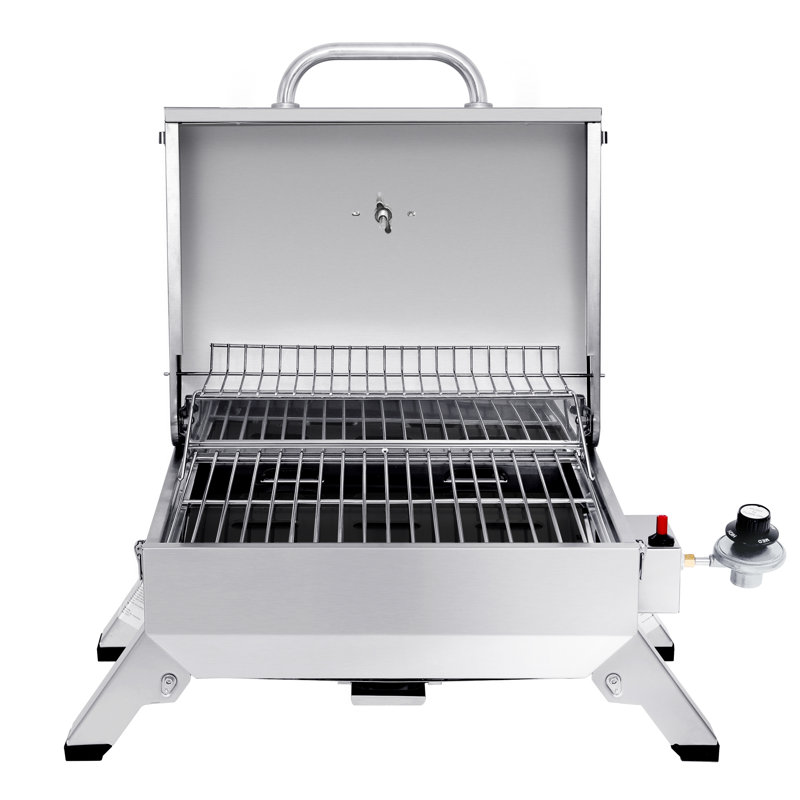 Royal Gourmet Single Burner Portable Liquid Propane 10000 BTU Gas Grill ...