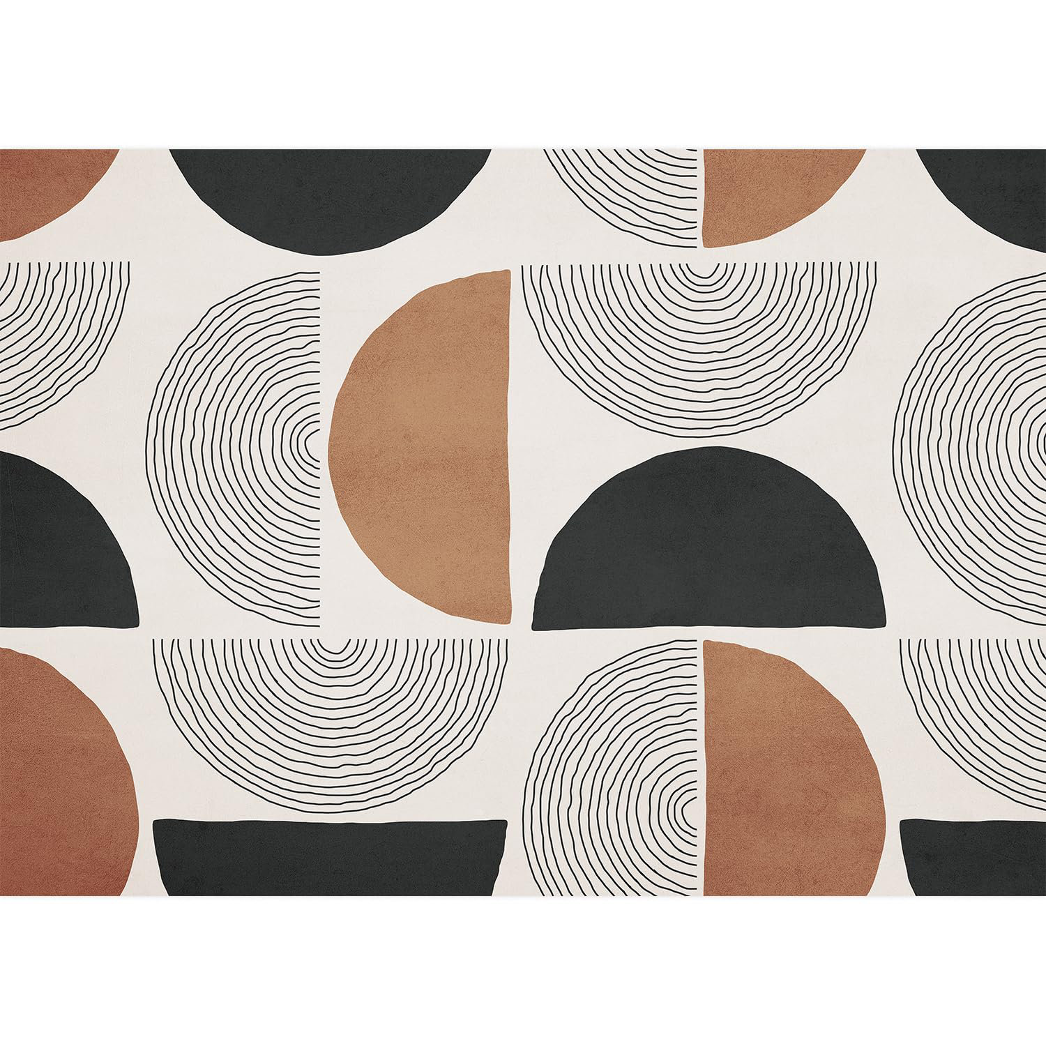 IDEA4WALL Peel & Stick Geometric Border | Wayfair