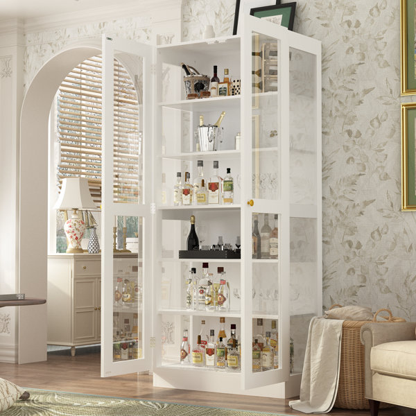 Wade Logan® Biagio China Cabinet & Reviews | Wayfair