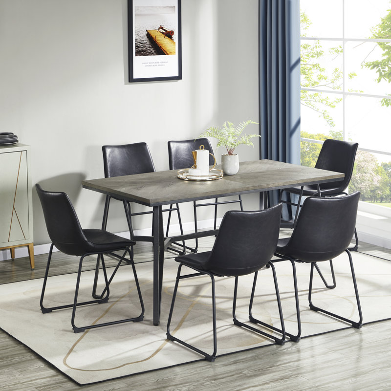 Trent Austin Design® Gravesend Metal Base Dining Table & Reviews | Wayfair