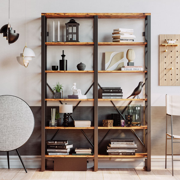 17 Stories Keedie Bookcase & Reviews | Wayfair