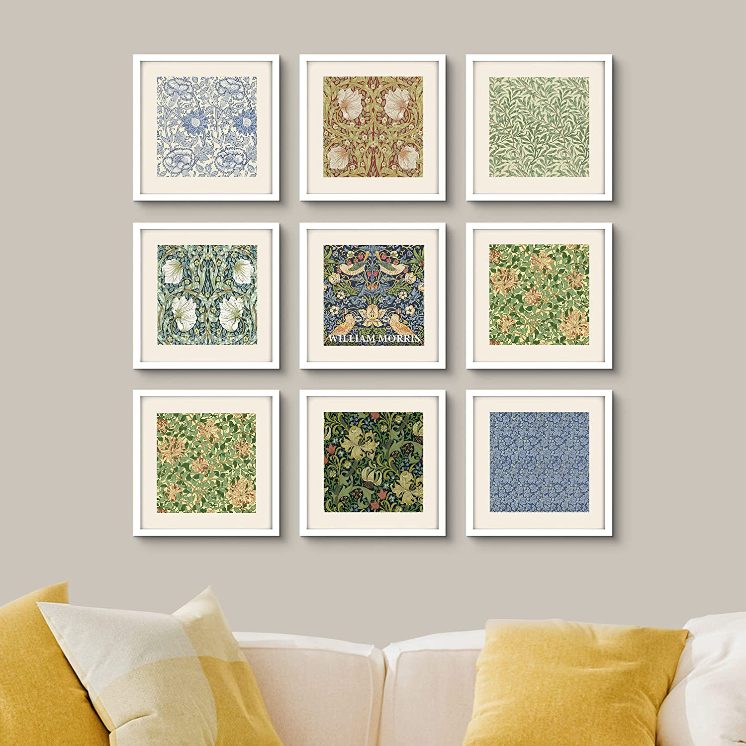 Canora Grey " William Morris Flower Patterns Nature Wilderness ...