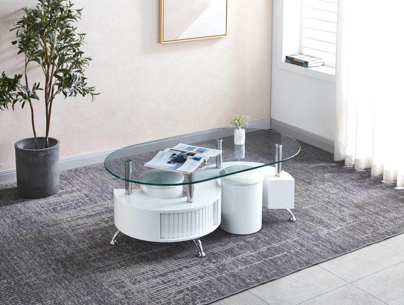 Artisan Home Furniture Oval Coffee Table | Wayfair