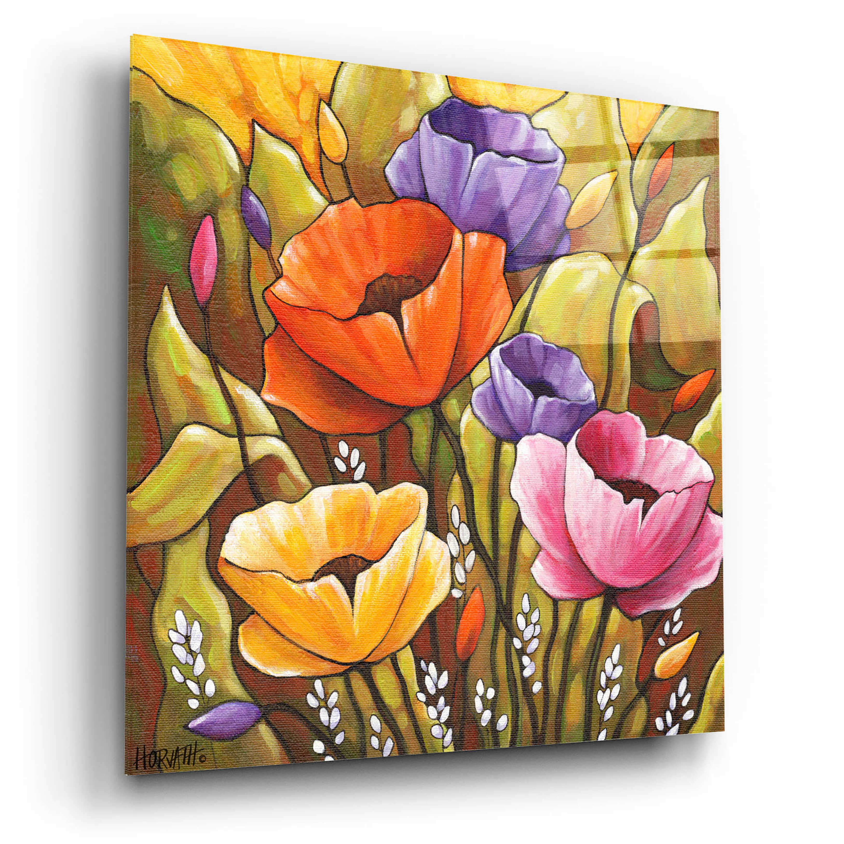 Red Barrel Studio® Flowers 1 by Cathy Horvath-Buchanan - Unframed Print ...