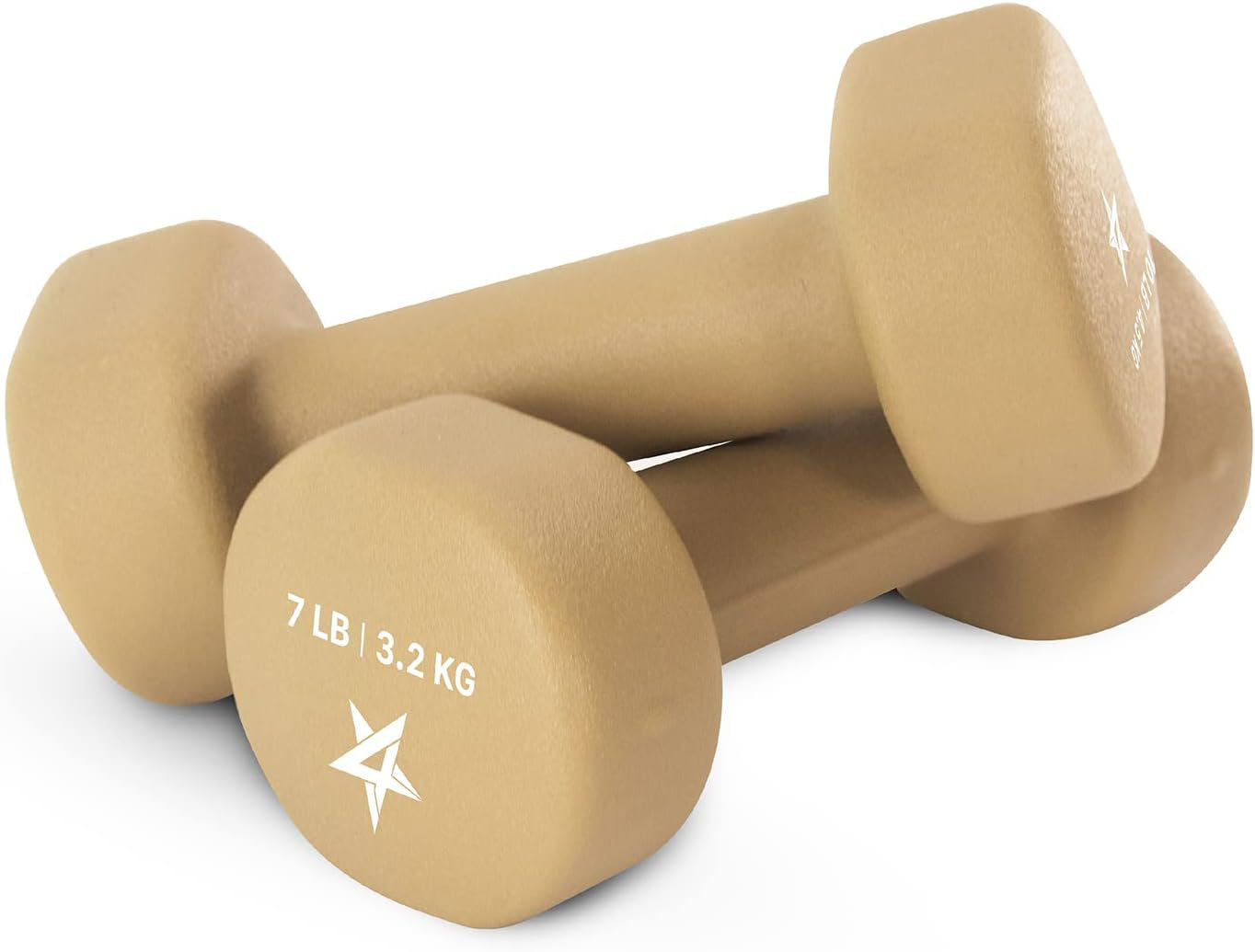 Bme Dumbbell Neoprene - 7lbs - Charcoal Gray - Pair | Wayfair