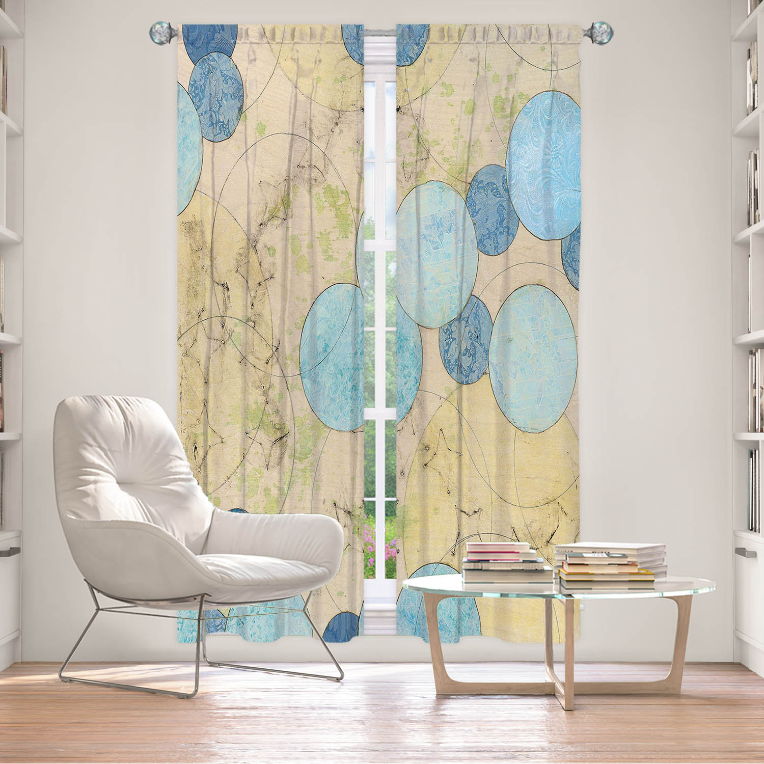 East Urban Home Lined Window Curtains 2-panel Set for Window Size by ...