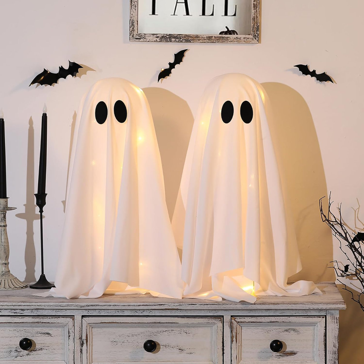 The Holiday Aisle® Halloween Decorations -2 Packs Spooky Ghosts With ...