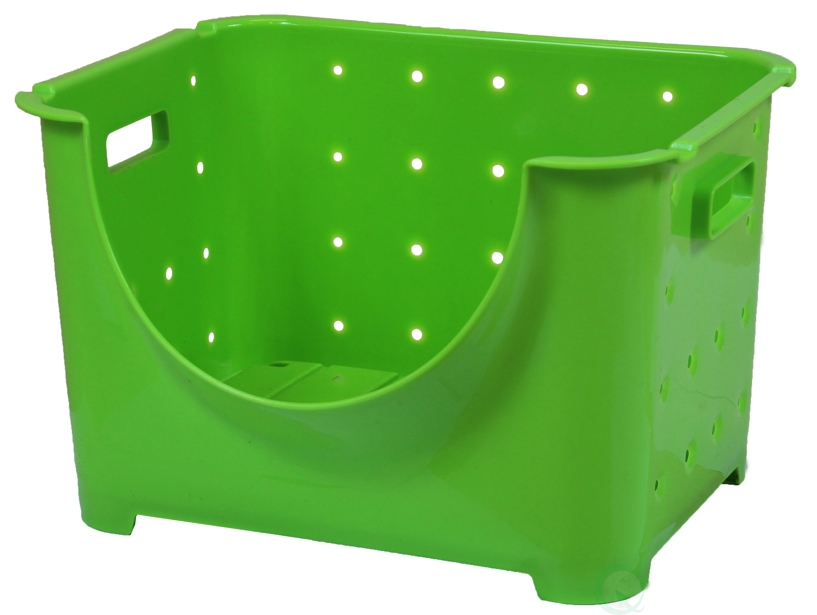 Rebrilliant Stackable Plastic Storage Container Bins "& Reviews" | Wayfair