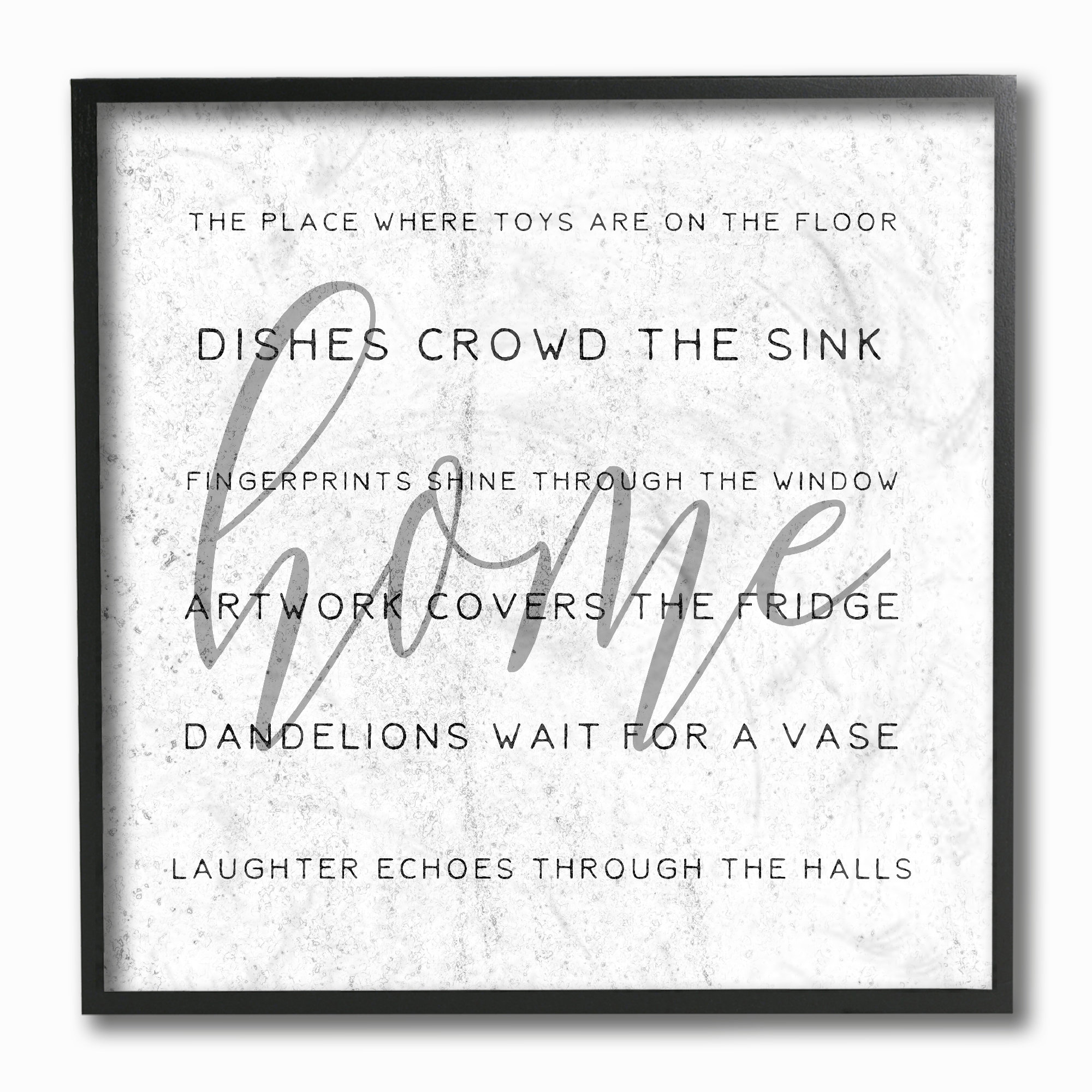 Winston Porter The Place Where Home by Daphne Polselli - Textual Art ...