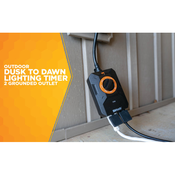 Woods Outdoor Dusk to Dawn Lighting Timer & Reviews | Wayfair