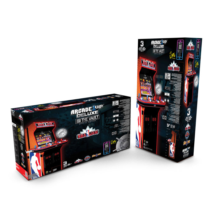 Arcade 1Up Arcade1up NBA Jam 30Th Anniversary Deluxe Arcade Machine 3 ...