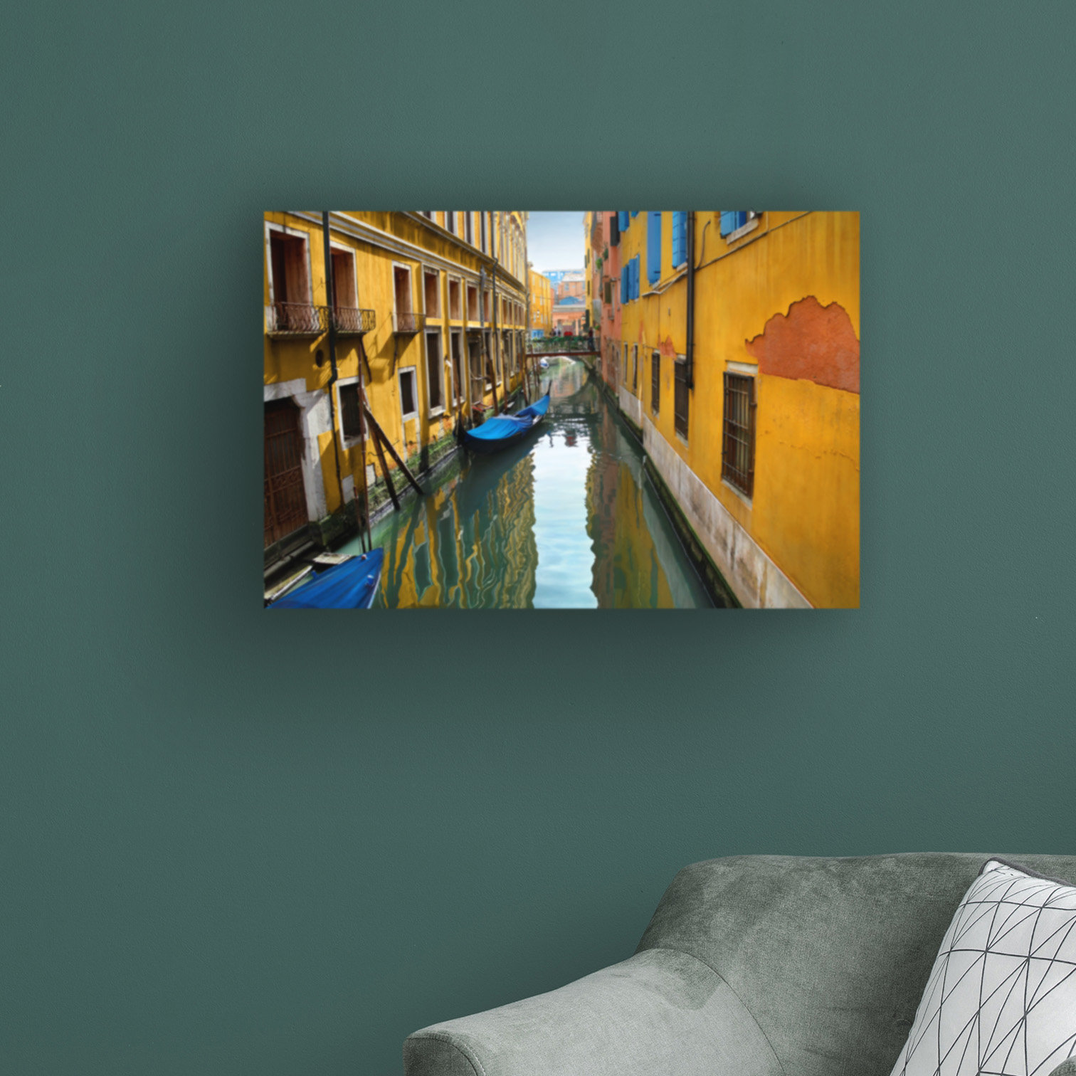 Ebern Designs When Water Meets Color by Ben Heine - Wrapped Canvas ...