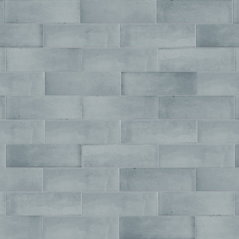 Merola Tile Coco 2" x 6" Porcelain Brick Look Subway Wall & Floor Tile ...