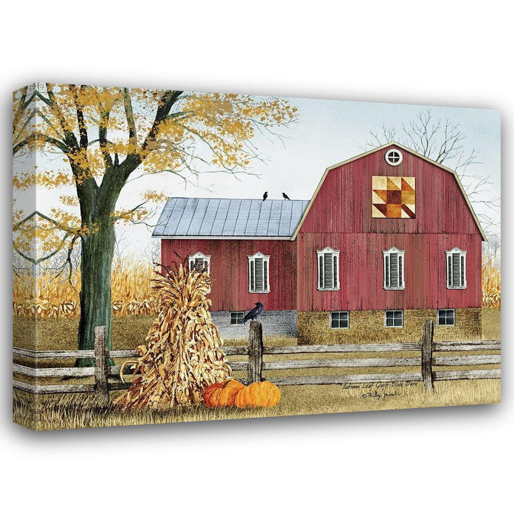 August Grove® Jacobs, Billy Gallery Wrapped Canvas Art Titled: Autumn ...