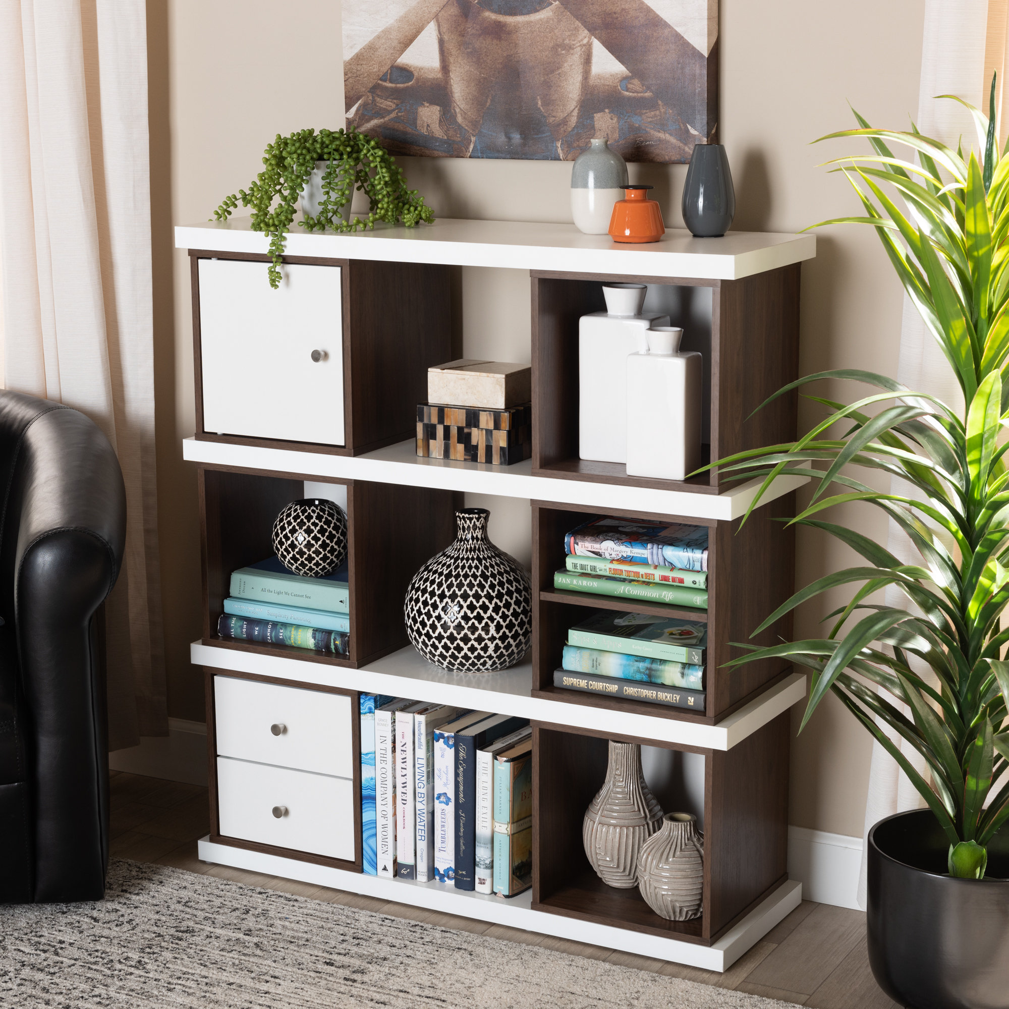 Ebern Designs Mio Standard Bookcase & Reviews | Wayfair