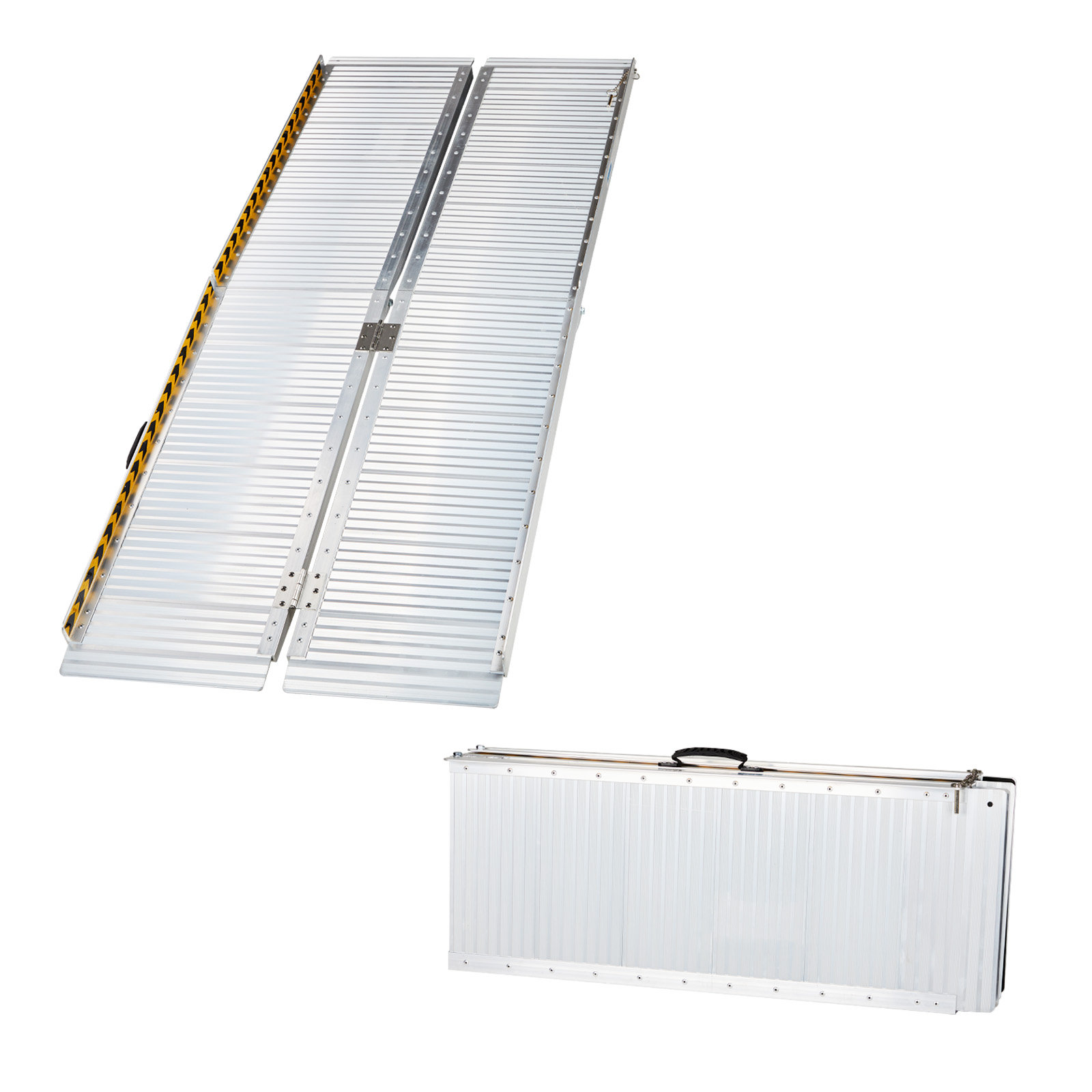Winado 6Ft Multi-Folding Aluminum Wheelchair Ramp Silver - Wayfair Canada