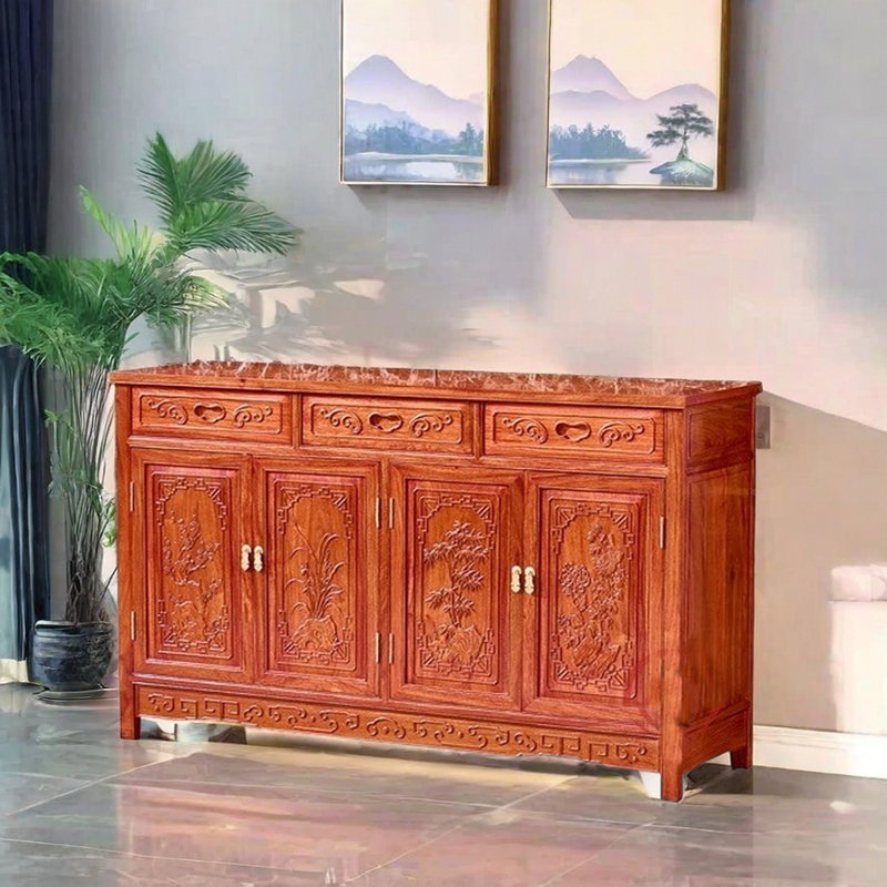 Ruthber Solutions Solid Wood Chinese Sideboard | Wayfair