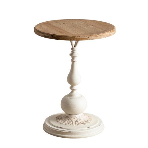 Round Pedestal Foyer Table | Wayfair
