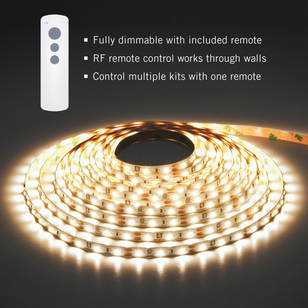 Armacost Lighting RibbonFlex PRO+ 12V 16 ft 3000K Soft White LED Strip ...