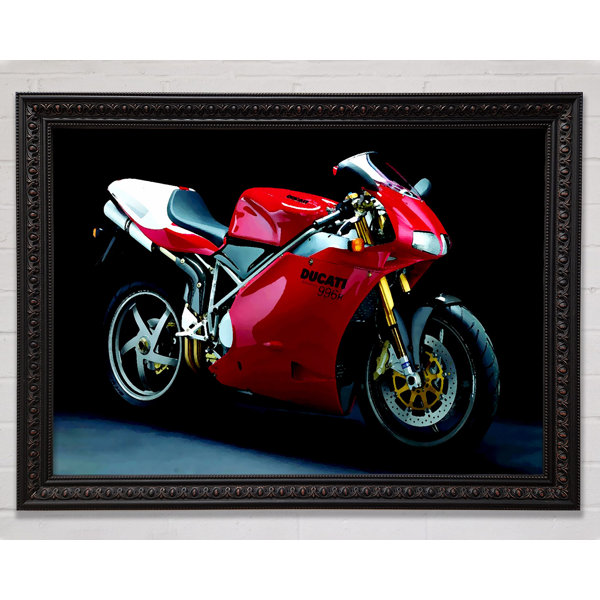 Bright Star Motorbike Ducati - Single Picture Frame Art Prints ...