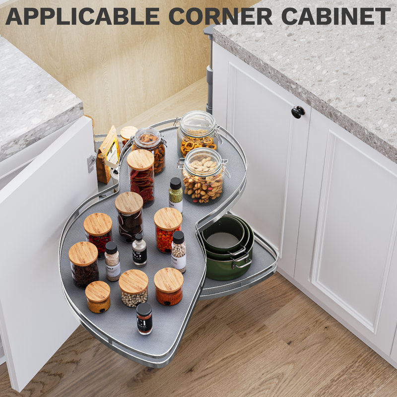 Mint Pantry® Balconera Swing Left Blind Corner Kitchen Cabinet Pull Out ...