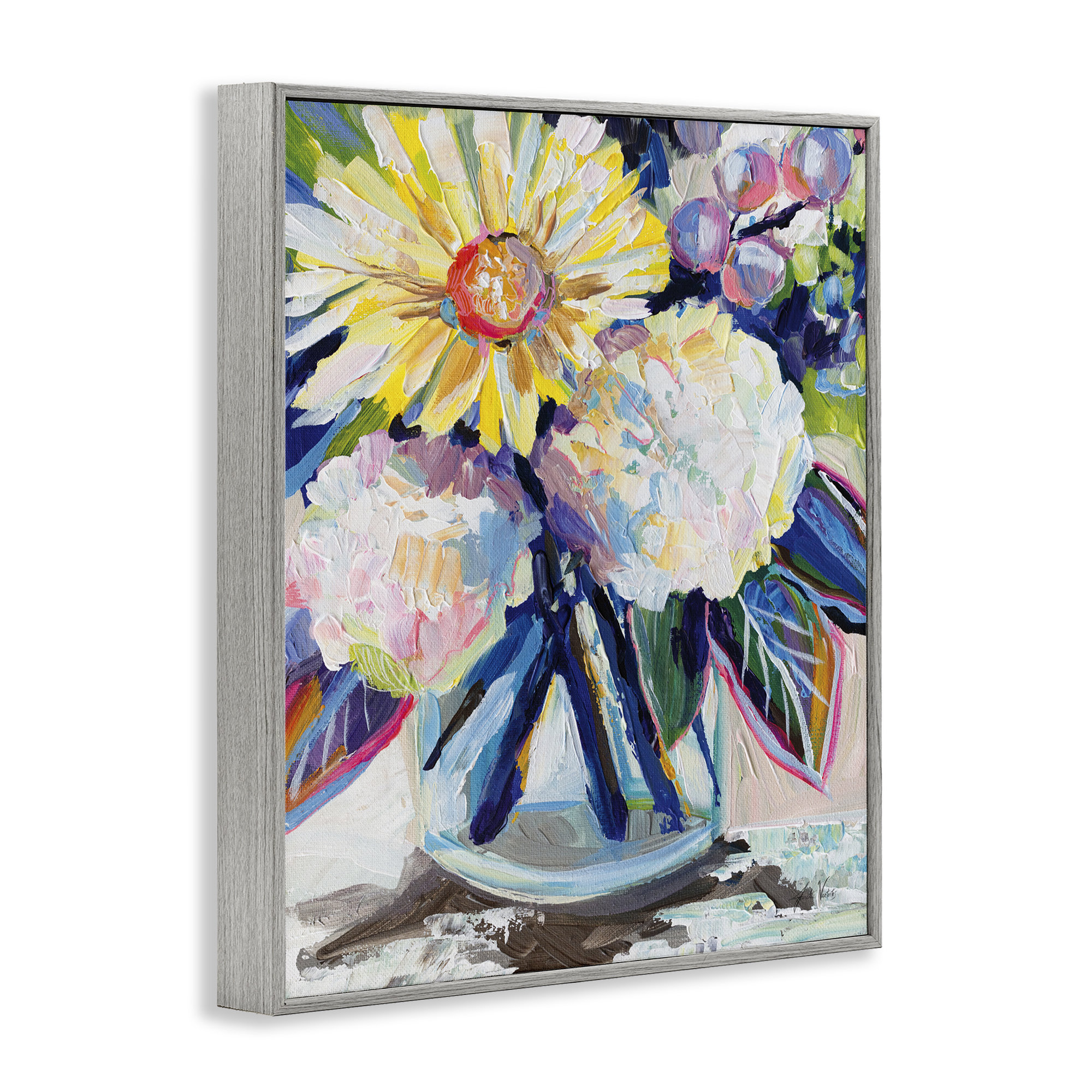 Dakota Fields Yearning Mixed Bouquet Giclee Art by Jeanette Vertentes ...