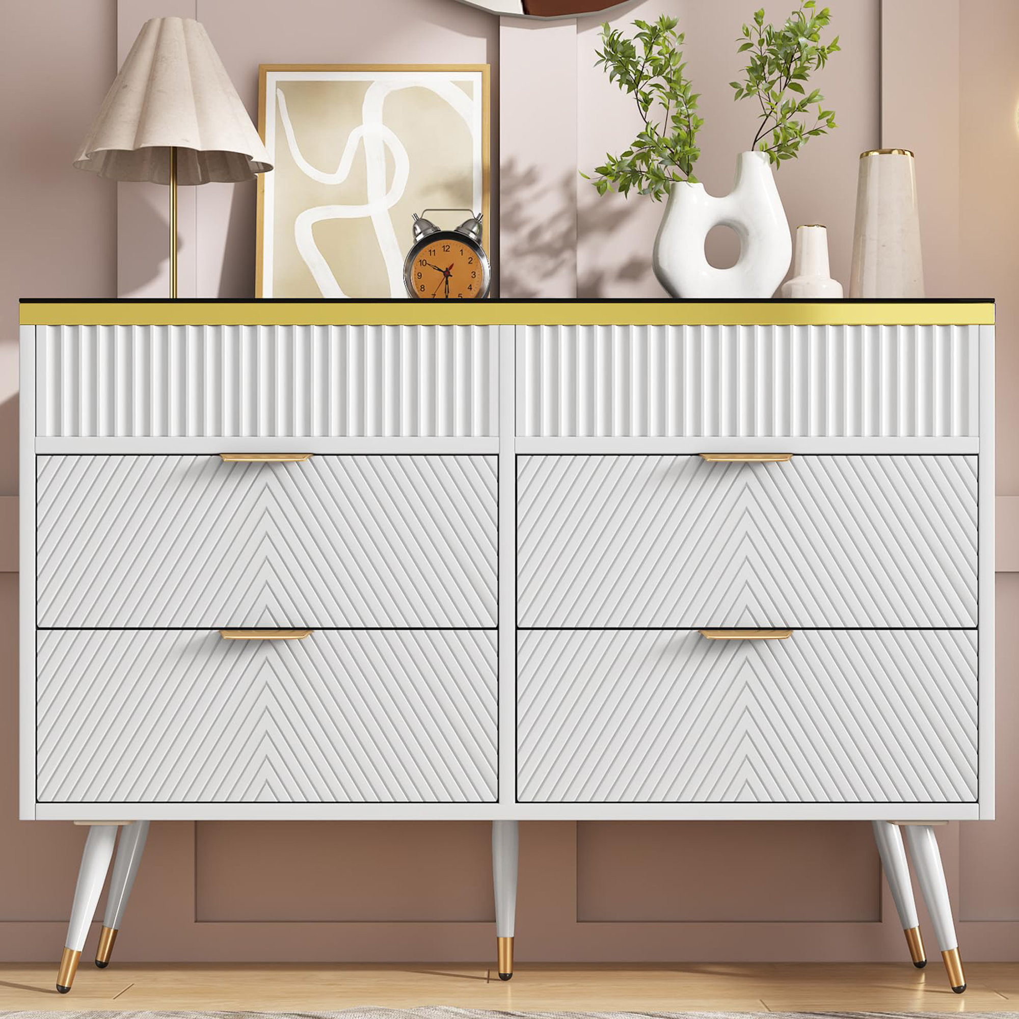 Canora Grey Ayhem Laminate Rectangle Accent Chest | Wayfair.co.uk