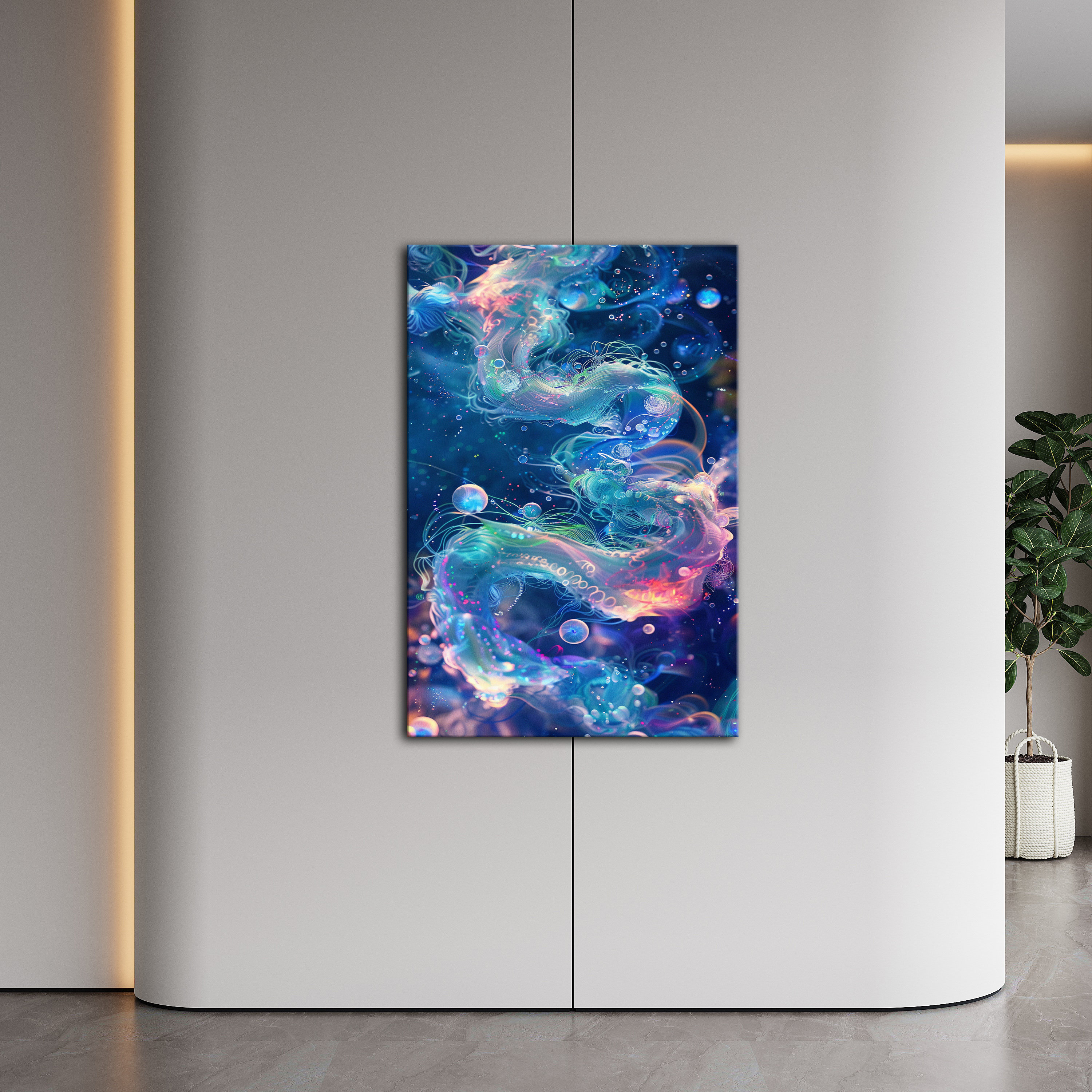 Wrought Studio™ Deep Sea Dream: Illuminating Spiritual Deep Sea Flow by ...